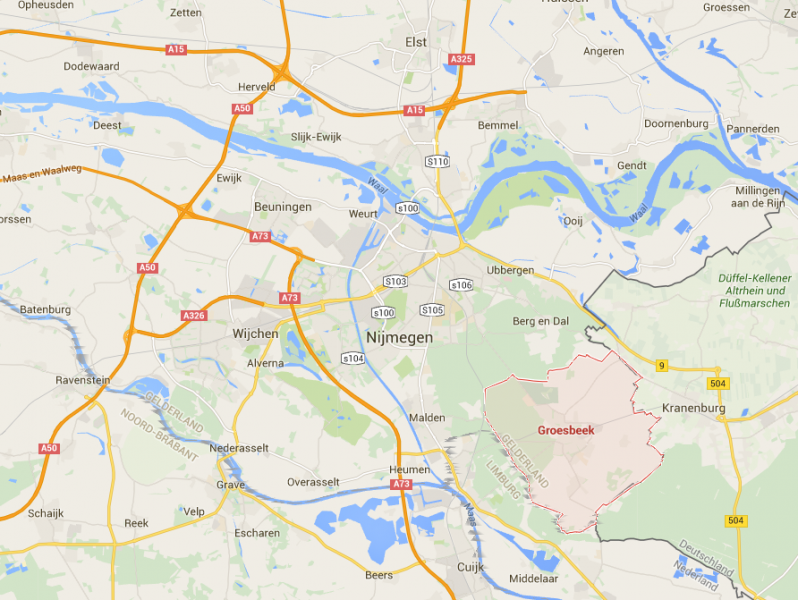 De gemeente Groesbeek op Startpagina.nl