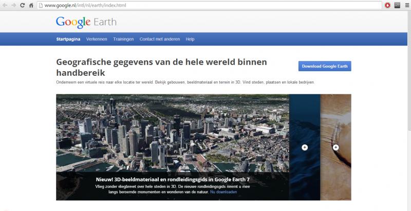Google Earth - Ontdek de wereld met deze handige Google tool