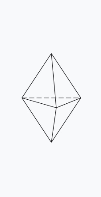 bestaat er een hexaeder met 6 driehoekige vlakken? - GoeieVraag