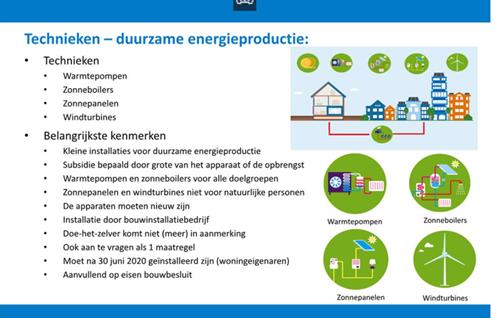 ISDE: subsidie voor duurzame energie en energiebesparing