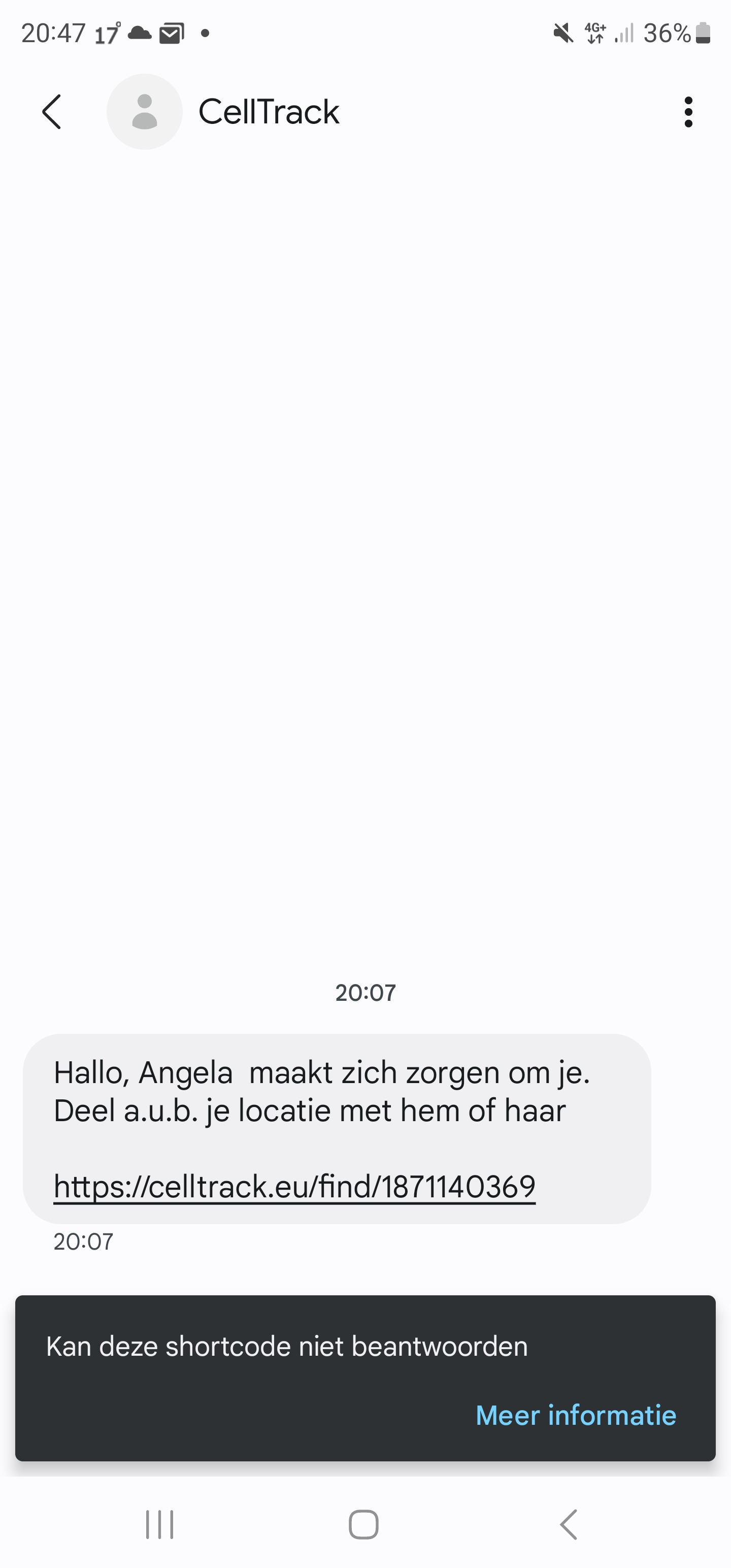 Ik kreeg twee keer een korte tijd een sms van celltrack is het nou spam? - GoeieVraag